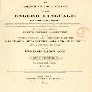 Webster English Dictionary 1828 PDF Volume 2